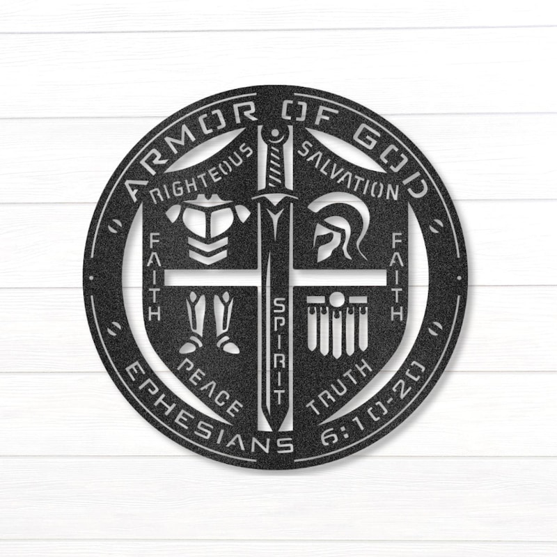 Armor of God Metal Signs - Etsy