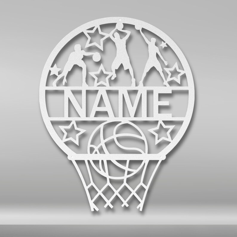 Custom Boys' Basketball Metal Art - Etsy