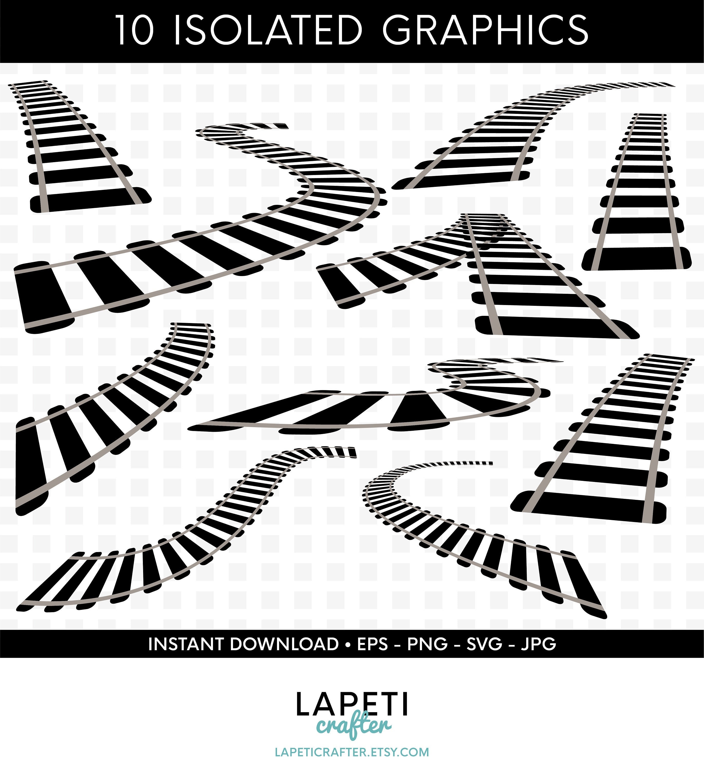 Train Tracks Clip Art Free