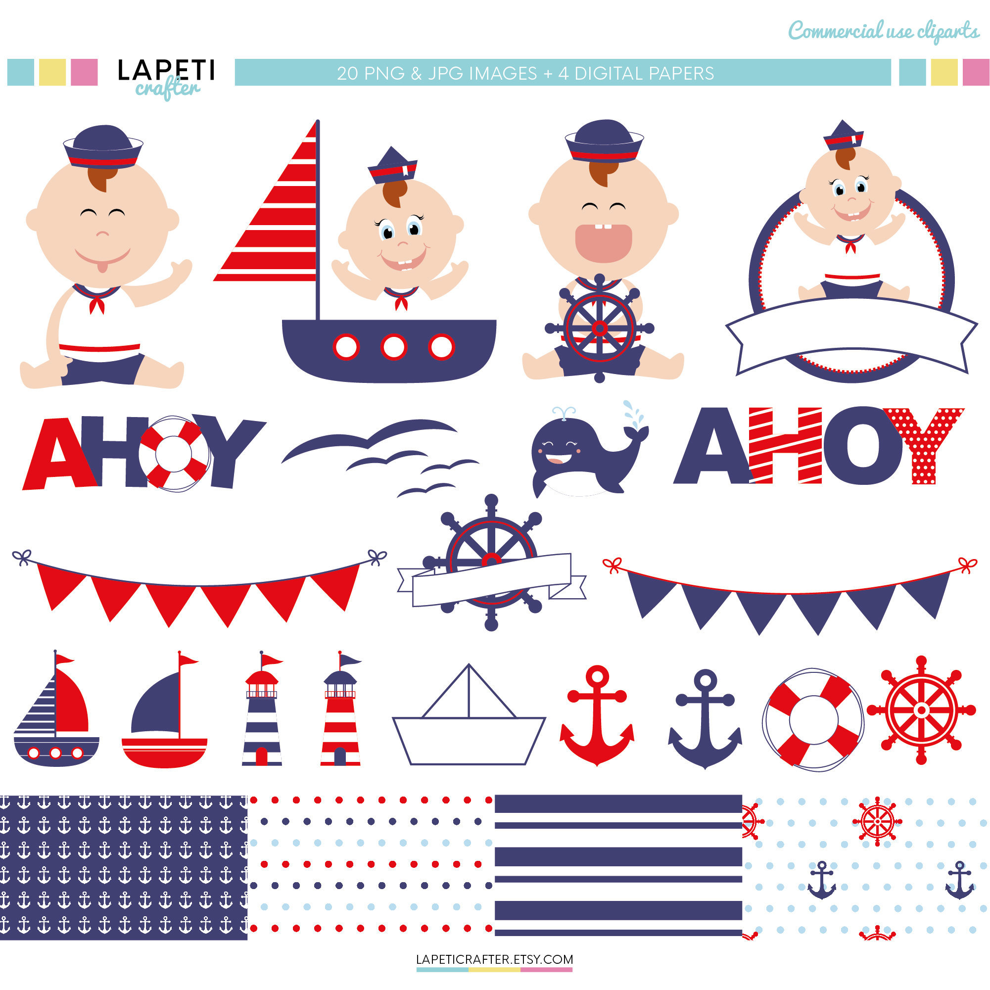Baby Nautical Clip Art Free
