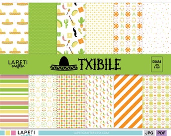 Cinco De Mayo Digital Background - Etsy