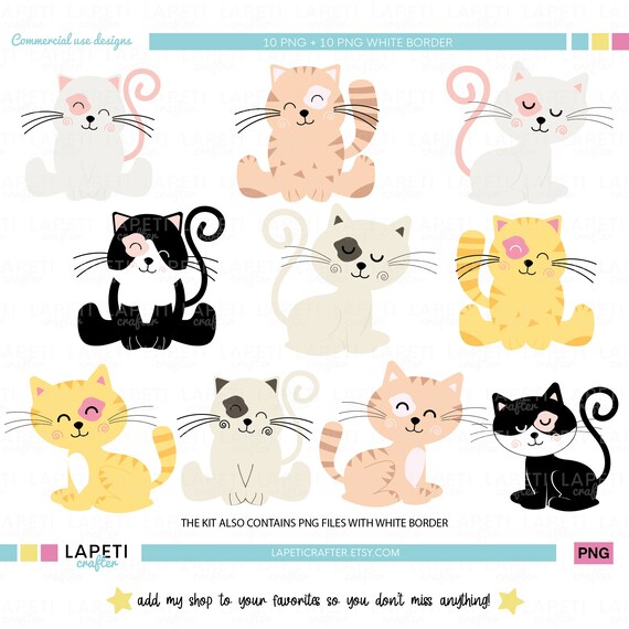 Kitten Border Clip Art