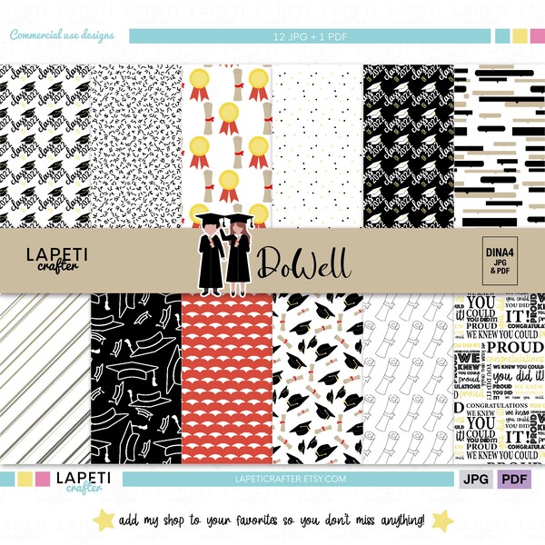 Printable Graduation Backdrop - Etsy