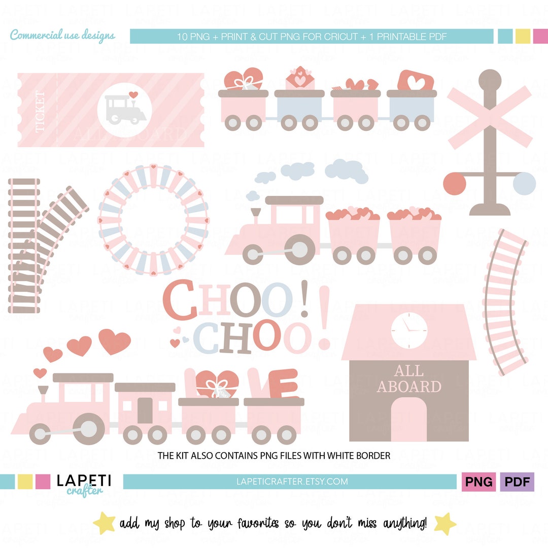 Tren de San Valentín Png, Tren rosa Clipart, Fiesta infantil de San ...