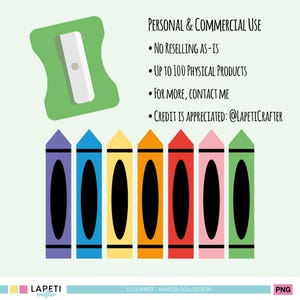 Back to School Clipart Bundle, Cute School Supplies PNG, Teacher ...