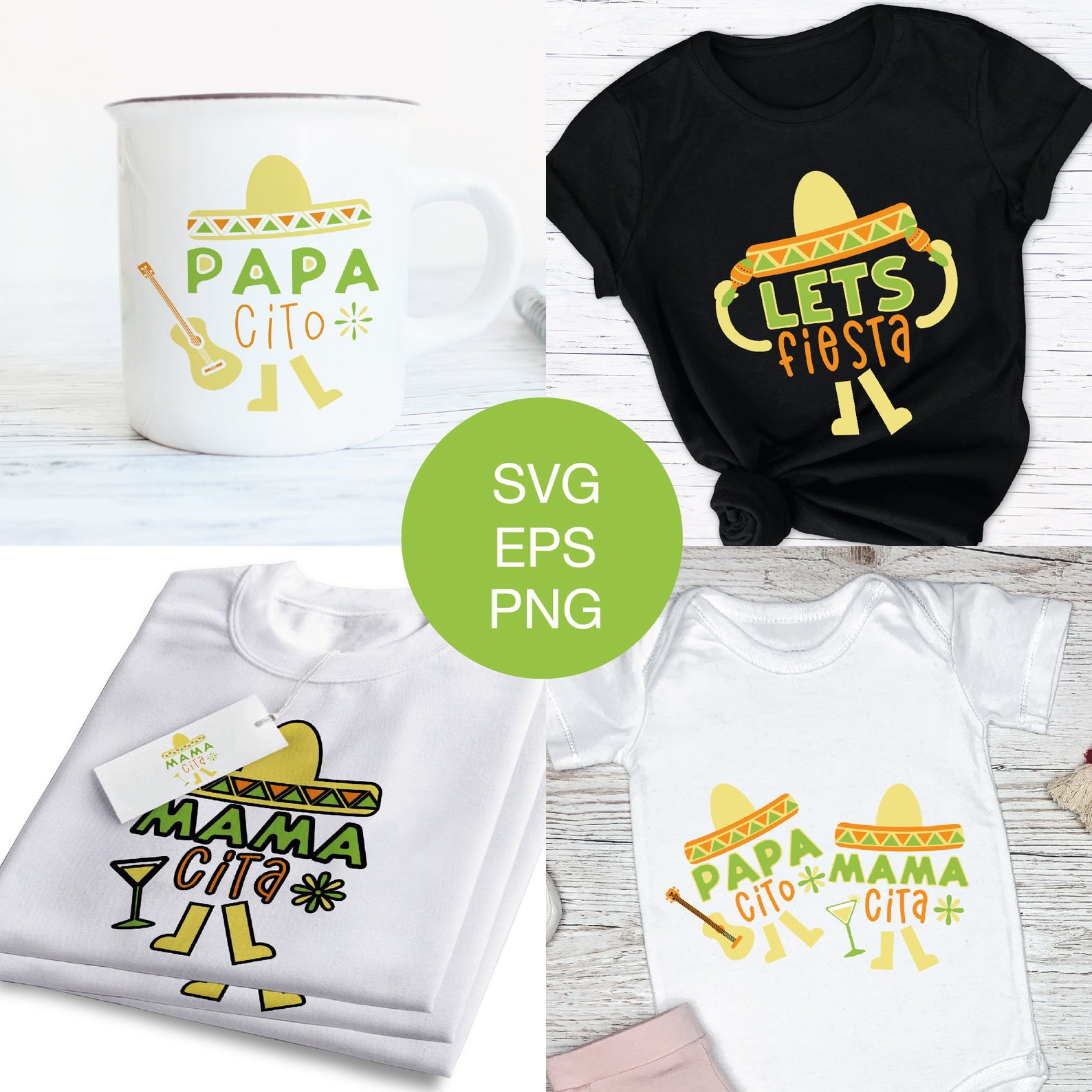Fiesta Svg Mamacita Svg Papacito Svg Cinco De Mayo Svg | Etsy