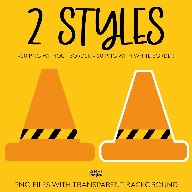 Construction Clipart Png Construction Birthday Digital Clip - Etsy