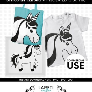 Unicorn Svg, Png, Eps, Jpg, Commercial Use, Instant Download, Digital ...