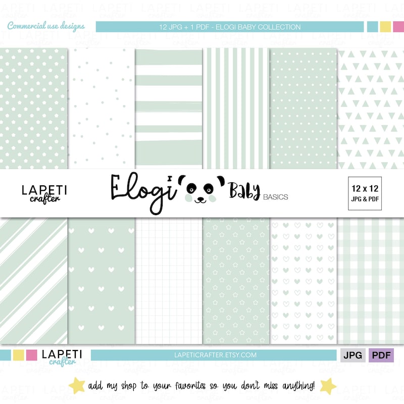 Mint Scrapbook - Etsy