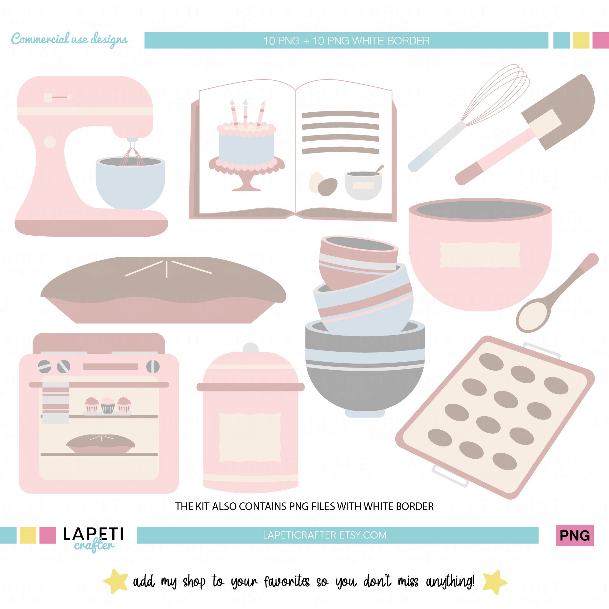 Baking Clip Art Borders