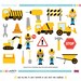Construction Clipart, Png, Jpg, Construction Party Digital Clip Art ...
