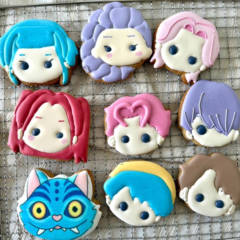 Kpop Demon Hunters Cake Ideas - Etsy