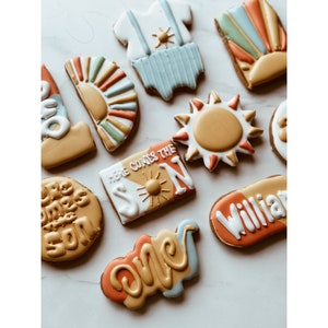 Here Comes the Sun Cookies/ Baby Shower Cookies /you Are My - Etsy