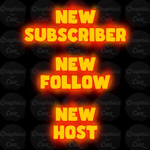 ANIMATED Twitch Alerts With Sound Effect | Fiery Flame Twitch Streamer ...