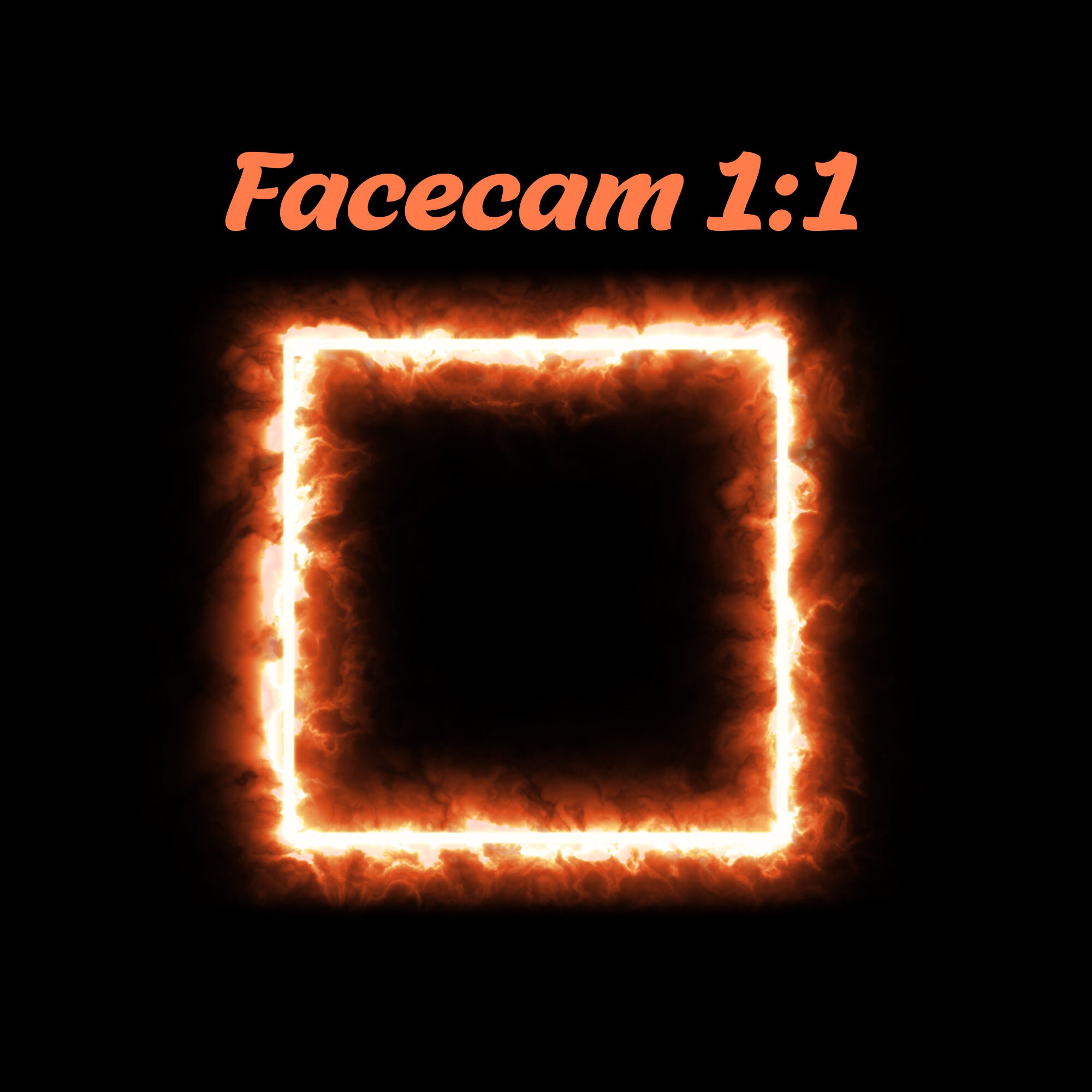 Sunwave Fire Overlay Border Flames Heat & Fire Facecam - Etsy