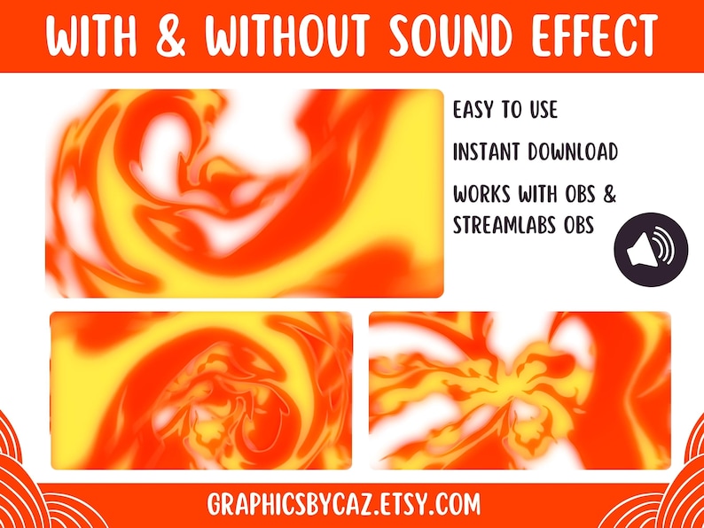 ANIMATED Fire Transition | Twitch Streamer Stinger for OBS Streamlabs ...