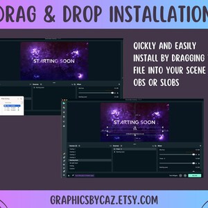 Stream Countdown Timer | Pink Purple & Turquoise Blue Gradient Twitch ...