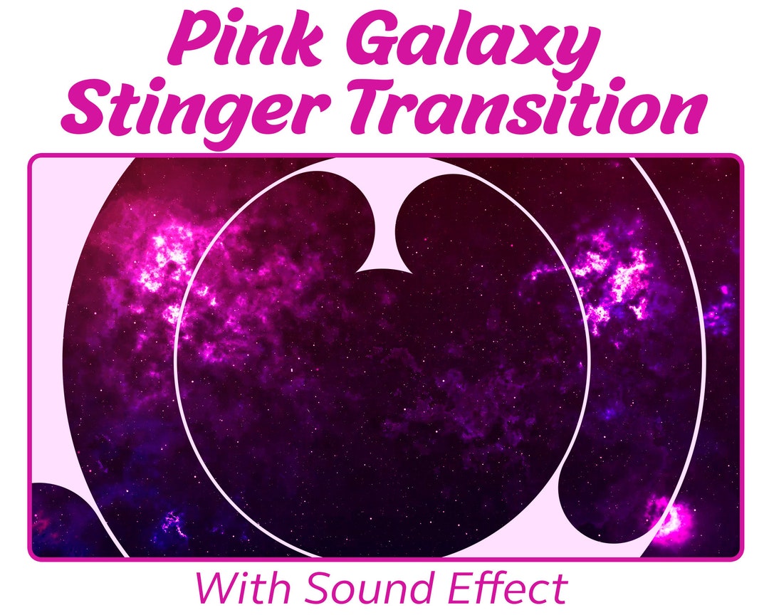 Galaxy Stinger Transition | Animated Space & Nebula With Sound Effect ...