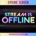 Fully Animated Twitch Pack Rainbow Stream Overlay Package Pastel RGB ...