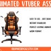 Animated Halloween Gaming Chair | Vtuber Asset | Gamer Stream ...