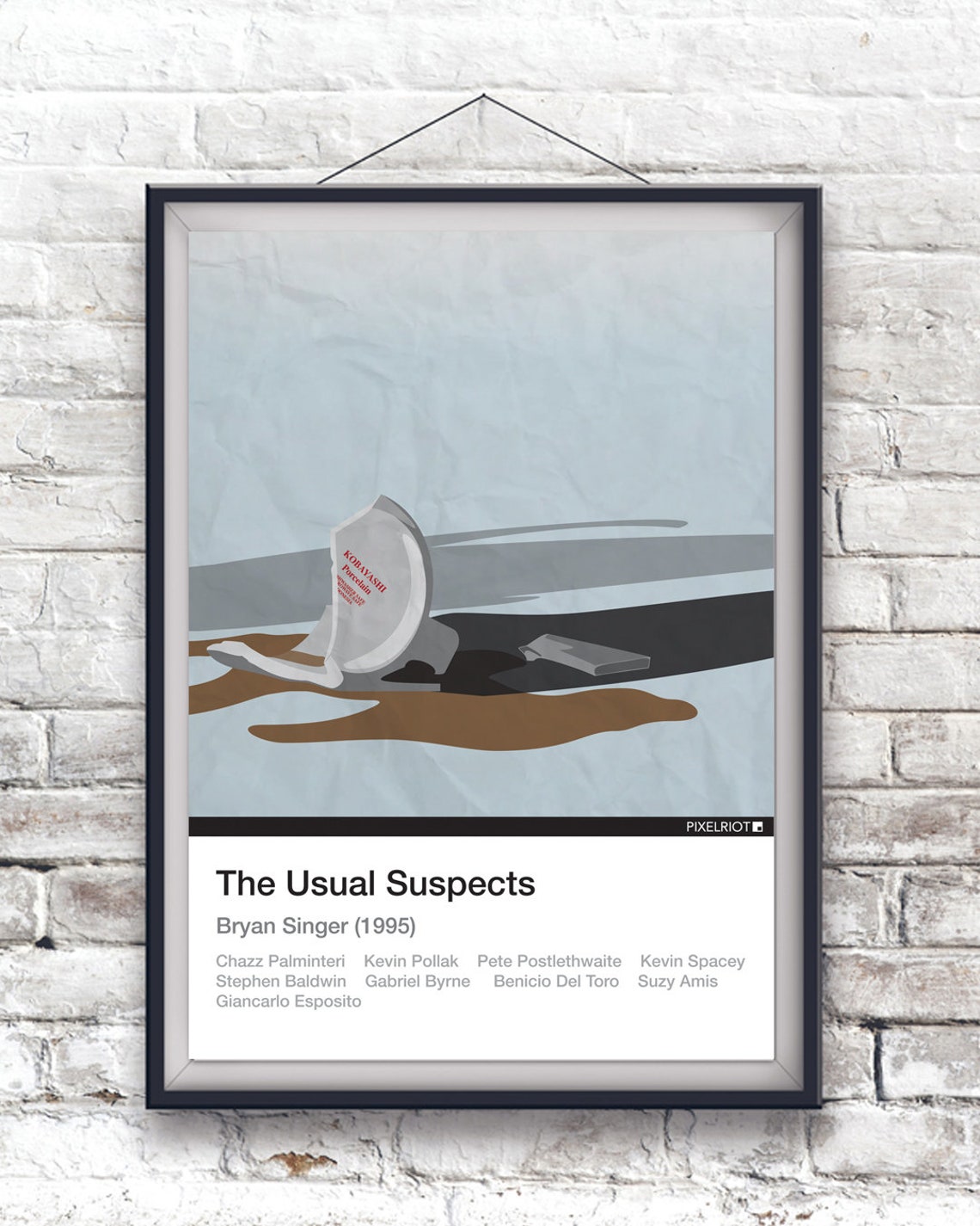Who is Keyser Soze the Usual Suspects A3 Poster Print Minimalist Art ...