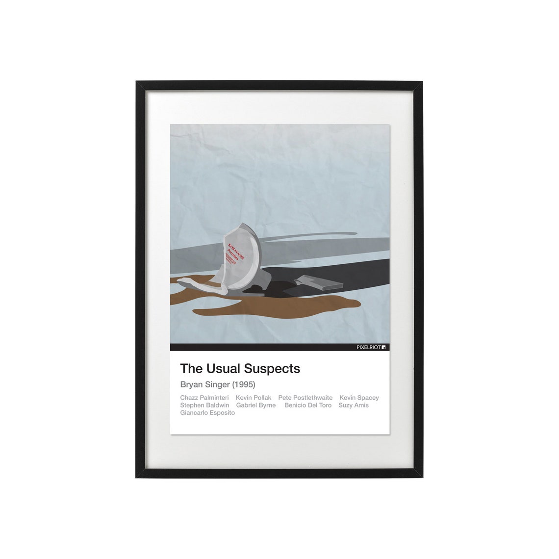 Who is Keyser Soze the Usual Suspects A3 Poster Print Minimalist Art ...