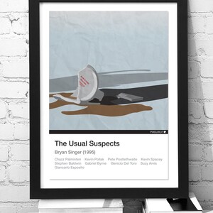 Who is Keyser Soze? - the Usual Suspects A3 Poster Print - Minimalist ...