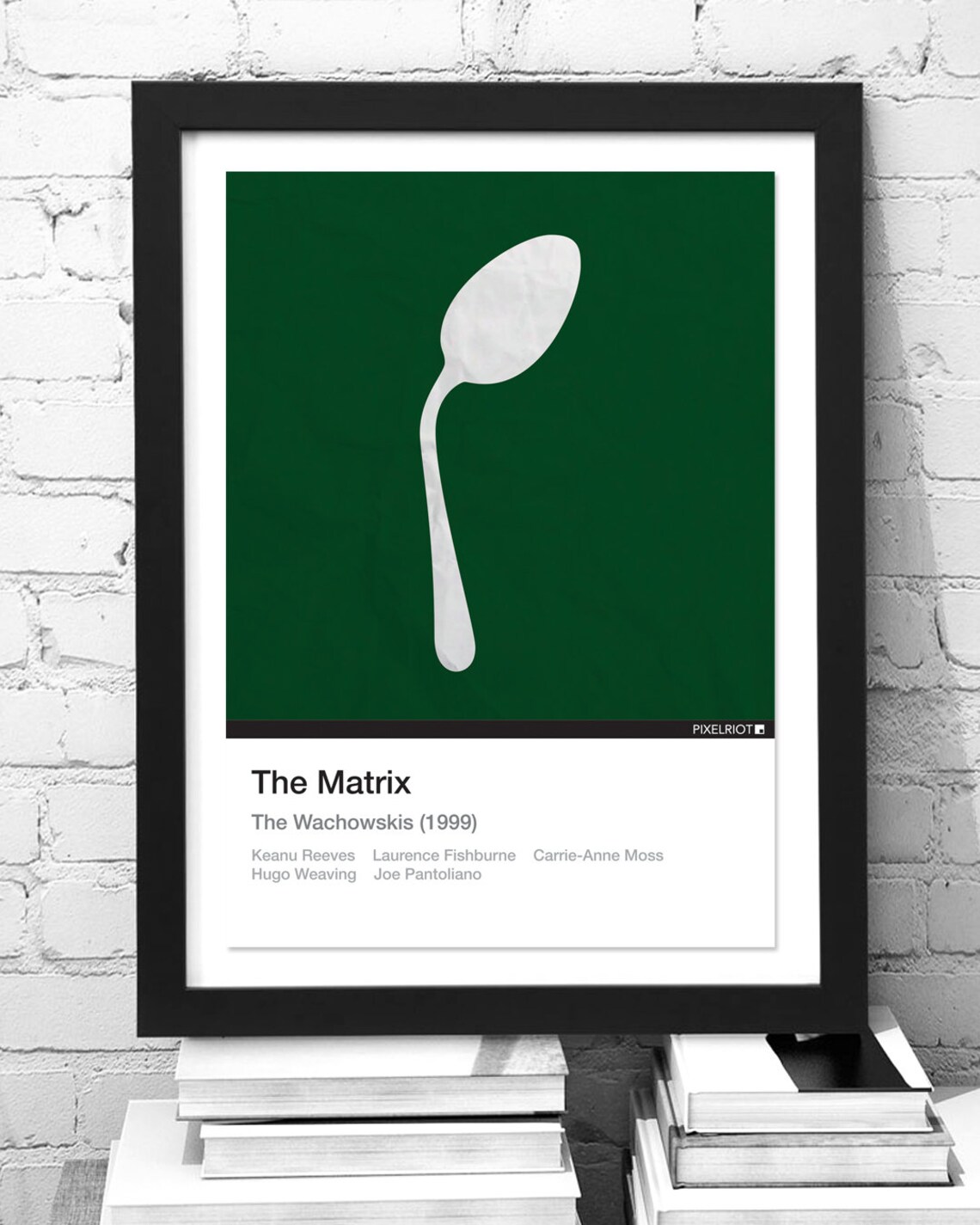 There is No Spoon. the Matrix A3 Poster Print Minimalist | Etsy UK