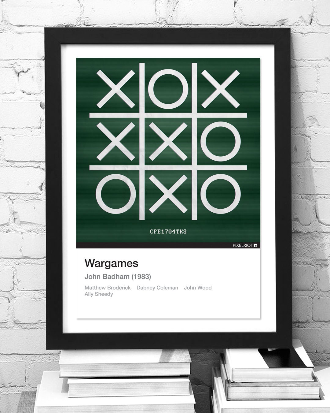 Shall We Play a Game Wargames A3 Poster Print Minimalist - Etsy New Zealand