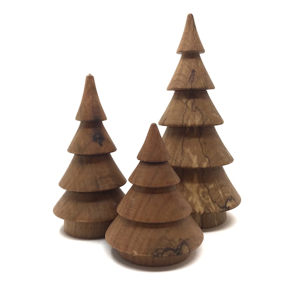 Set of Three Christmas Trees. | Etsy