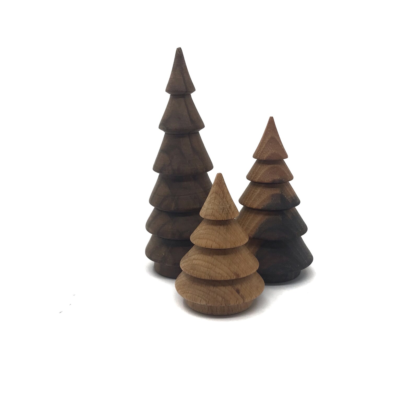 Set of Three Christmas Trees. - Etsy