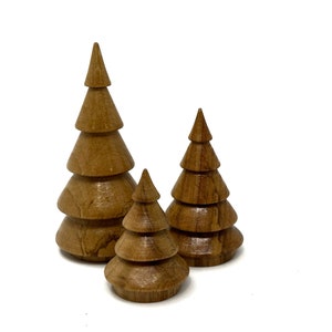 Set of Three Christmas Trees. - Etsy