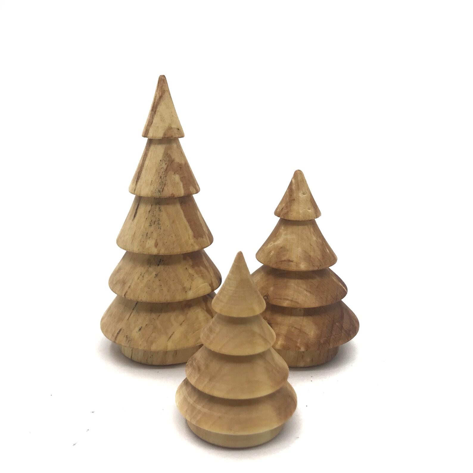 Set of Three Christmas Trees. - Etsy