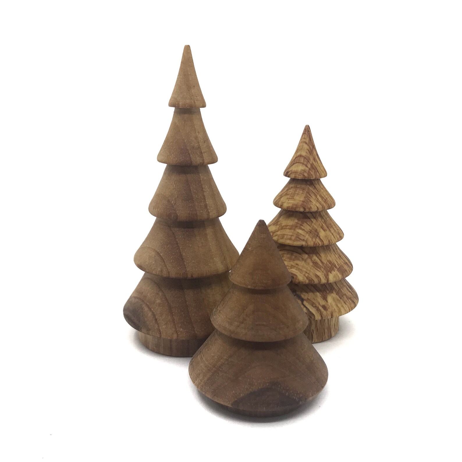Set of Three Christmas Trees. - Etsy