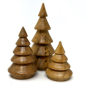 Set of Three Christmas Trees. - Etsy
