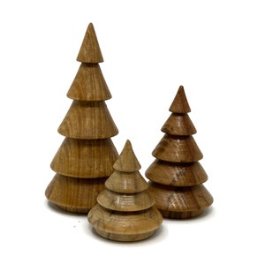 Set of Three Christmas Trees. - Etsy