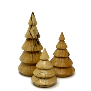 Set of Three Christmas Trees. - Etsy