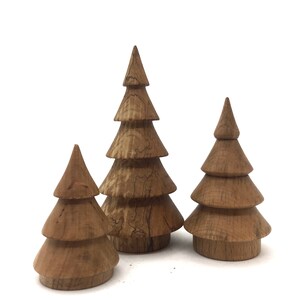 Set of Three Christmas Trees. | Etsy