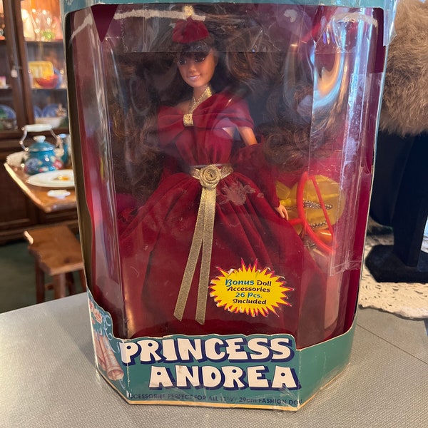 Princess Andrea - Etsy