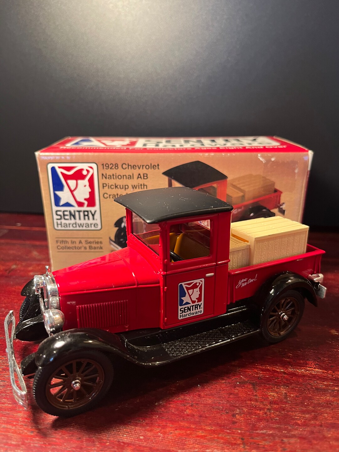 Sentry Hardware 1928 Chevy Pickup Bank W/ Key 1/25th Diecast - Etsy