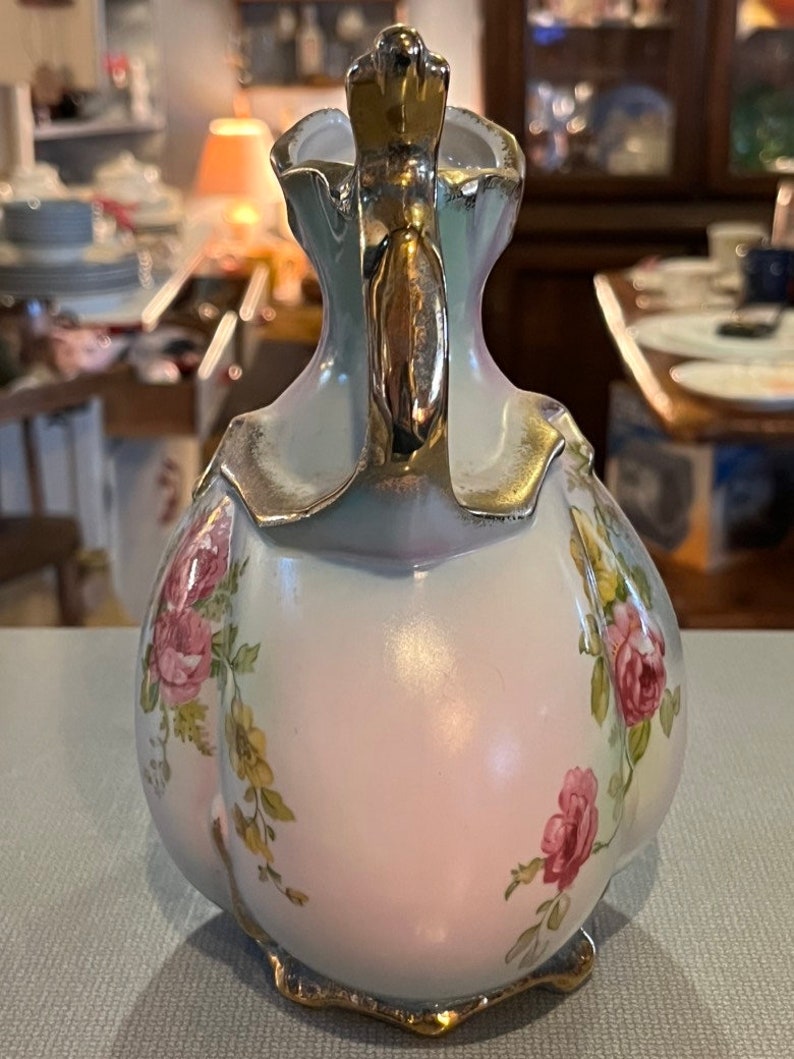 RS Prussia Porcelain Pitcher/ Vase/ Gift/ Collectible - Etsy