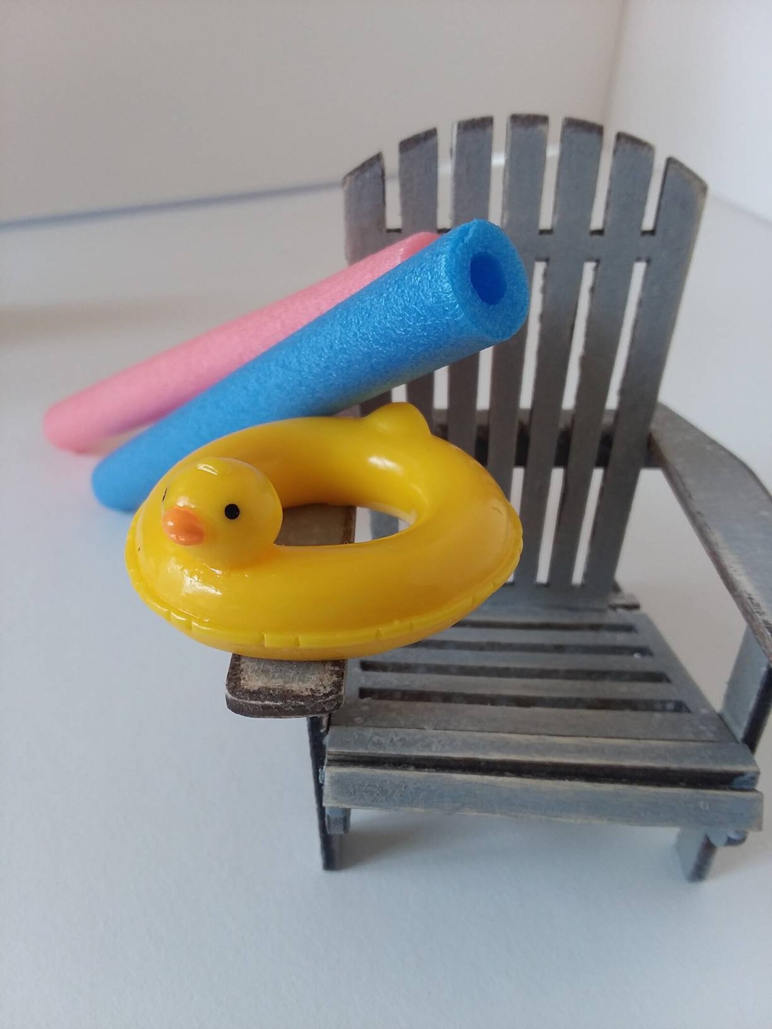 Miniature Pool Floatie Set Pool Noodles Duck Inner Tube - Etsy