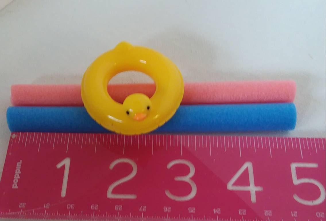 Miniature Pool Floatie Set Pool Noodles Duck Inner Tube - Etsy