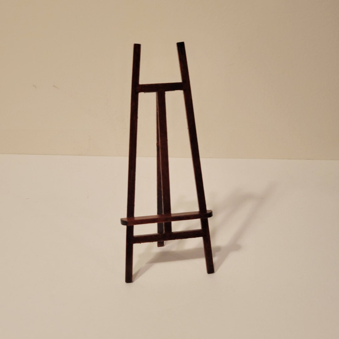 NEW Wood Easel, Standing Easel, Floor Easel, Dollhouse, Miniature ...
