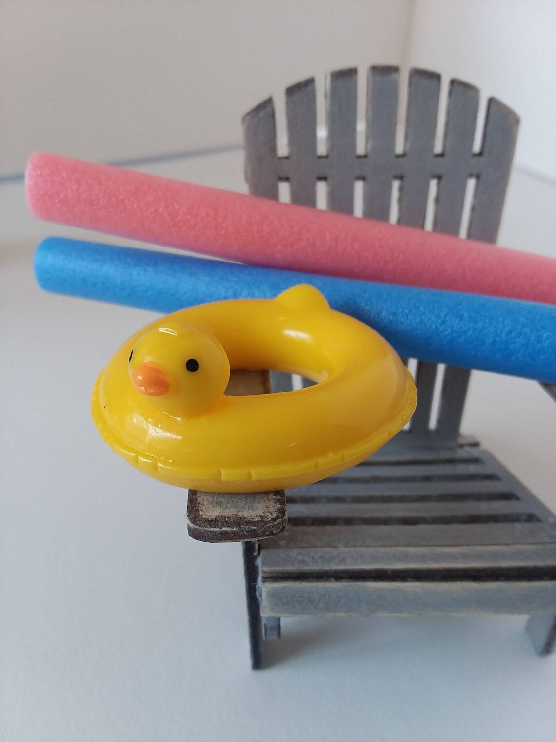 Miniature Pool Floatie Set Pool Noodles Duck Inner Tube - Etsy