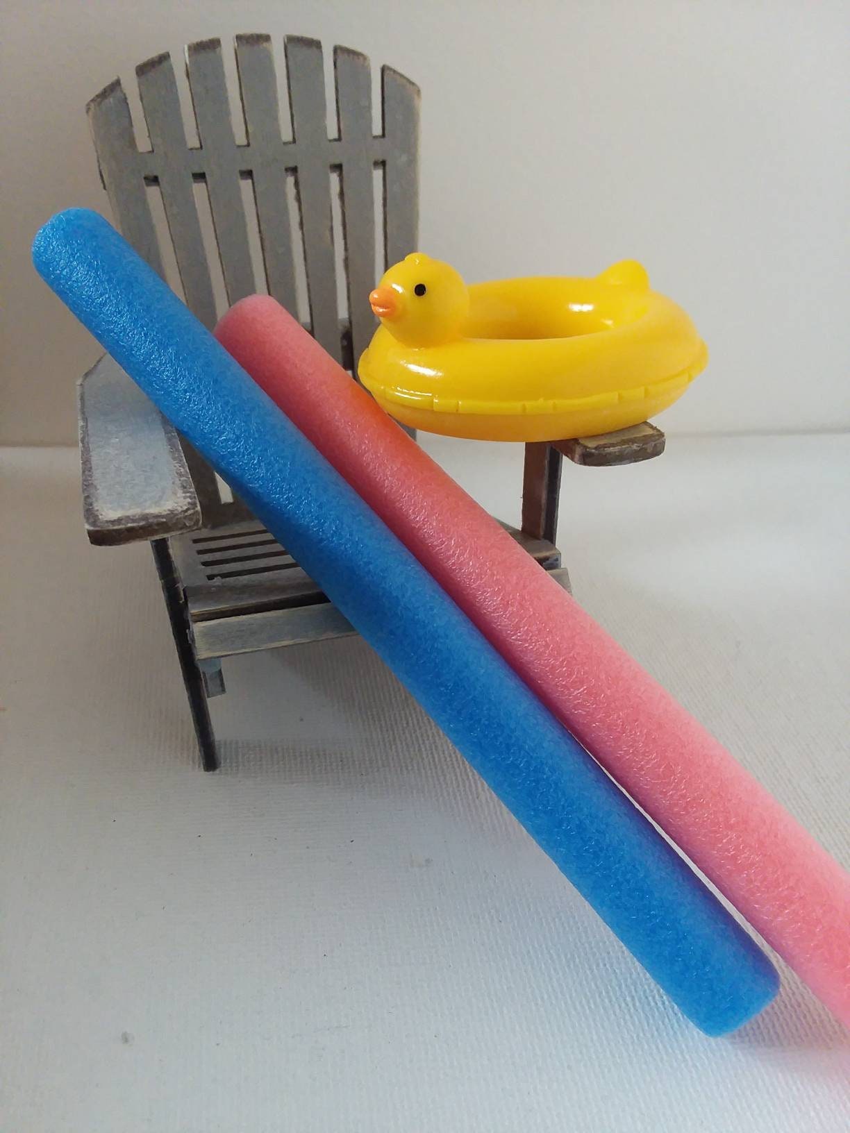 Miniature Pool Floatie Set Pool Noodles Duck Inner Tube - Etsy