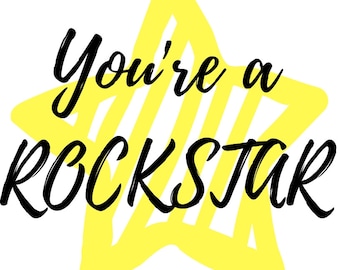 You're a rockstar | Etsy