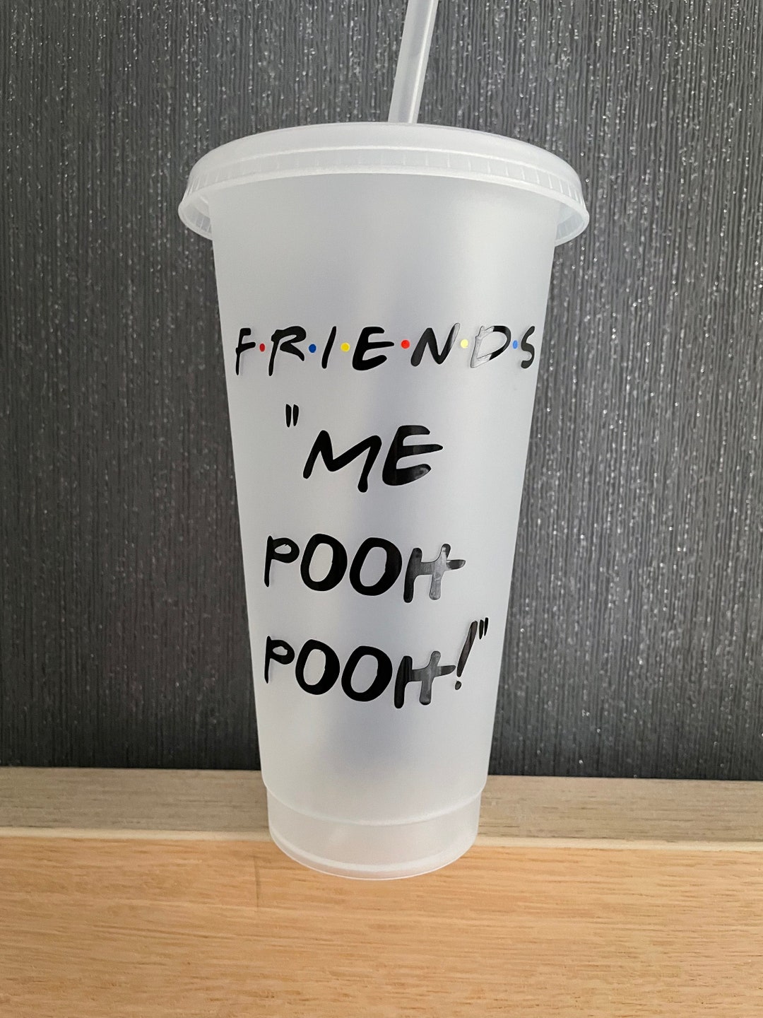 Friends Themed Re-usable Plastic Cup - Etsy