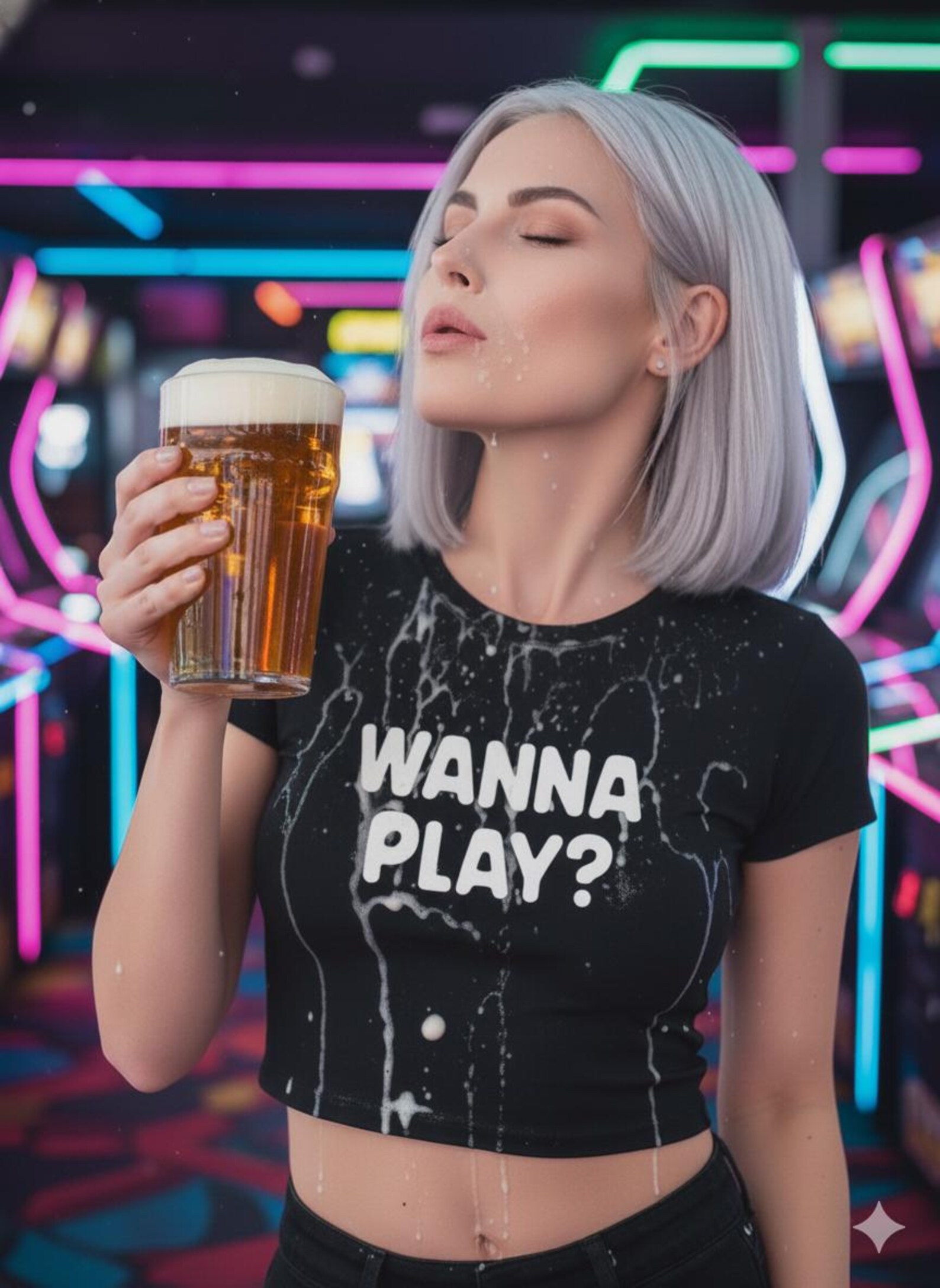 Wanna Play Crop Top - Etsy