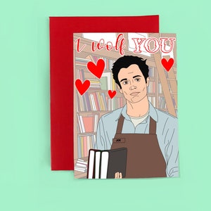 I Wolf YOU Card - Etsy